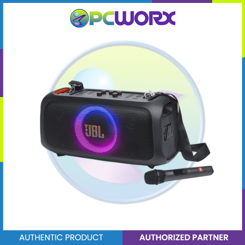 JBL Harman PARTYBOX OTG Essential Portable Speaker With Mic Black – PCWORX
