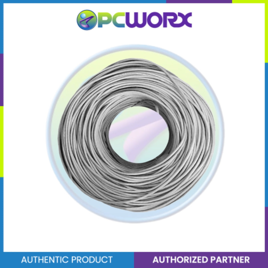Belden Cat6 UTP Cable Gray Indoor 24AWG 305meters PN: 7814A – PCWORX