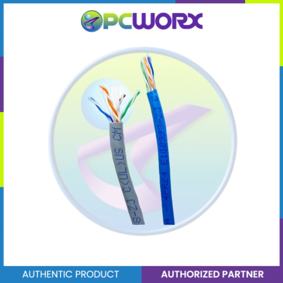 Belden Cat6 UTP Cable Gray Indoor 24AWG 305meters PN: 7814A – PCWORX