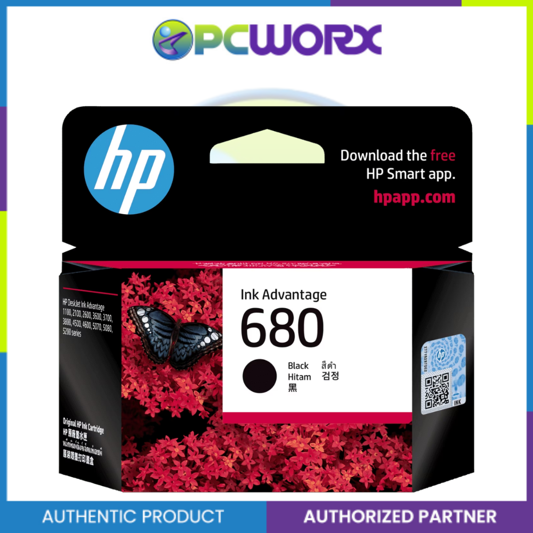 HP F6V26AA/F6V27AA 680 Color Ink Cartridge – PCWORX