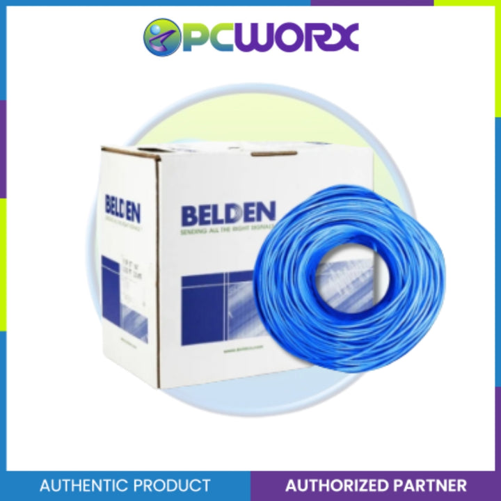 Belden Cat6 UTP Cable Blue Indoor 305meters PN: 7814A – PCWORX