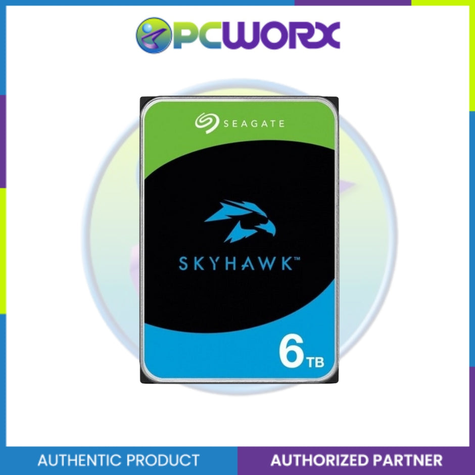 Seagate ST6000VX009 6TB Skyhawk 3.5 Hard Disk – PCWORX