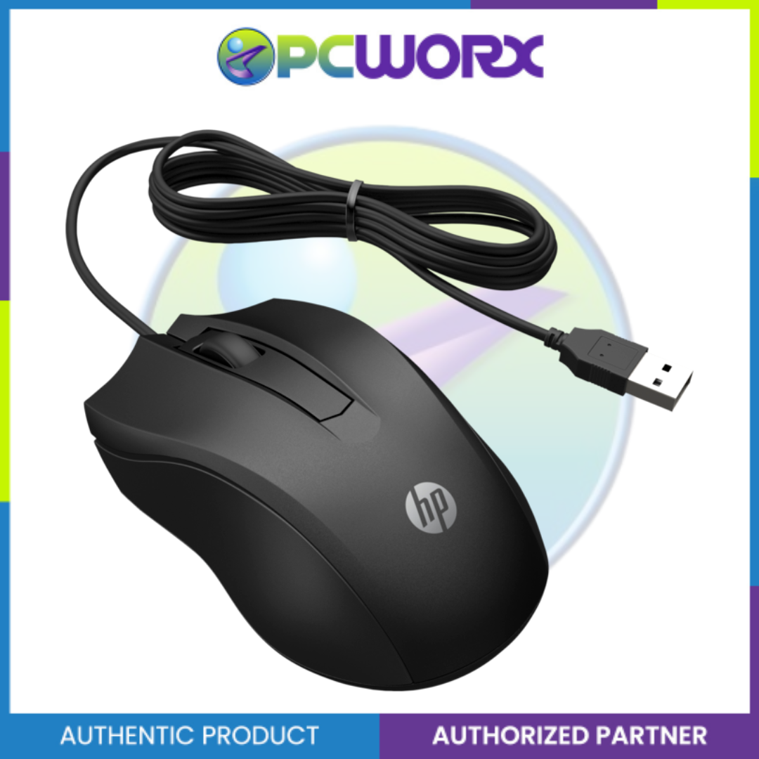 HP 100 Wired Mouse – PCWORX