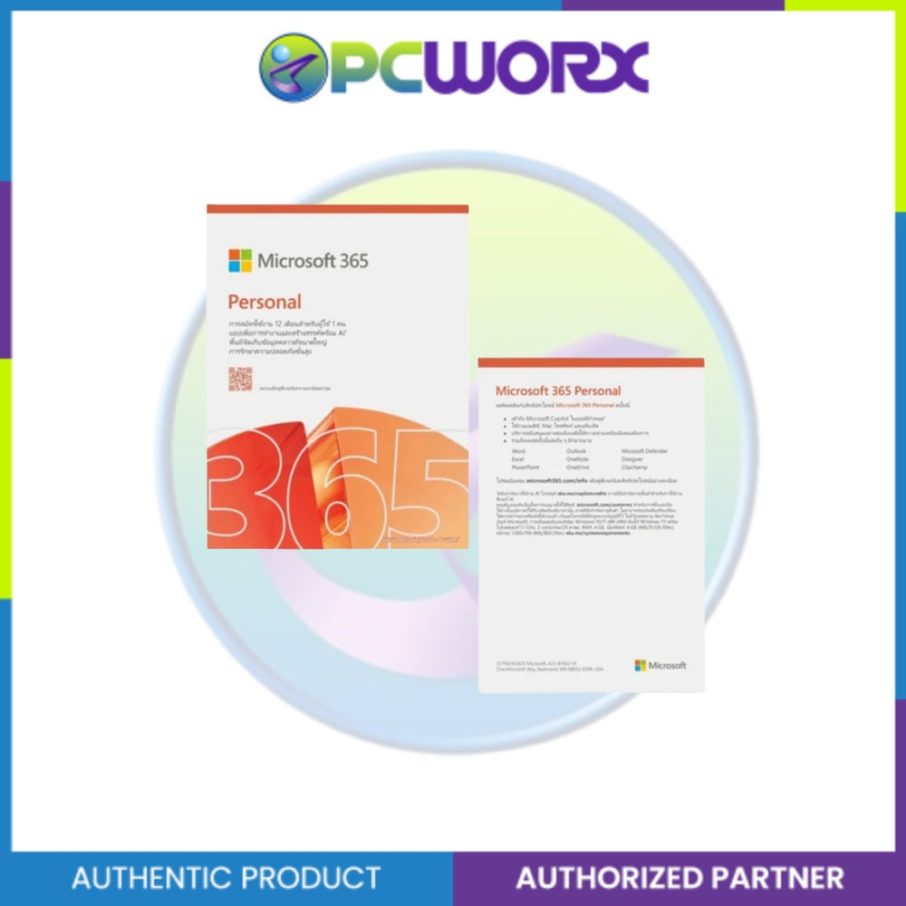 Microsoft EP2-32409 M365 Personal English APAC Subscr 1YR Medialess FY ...