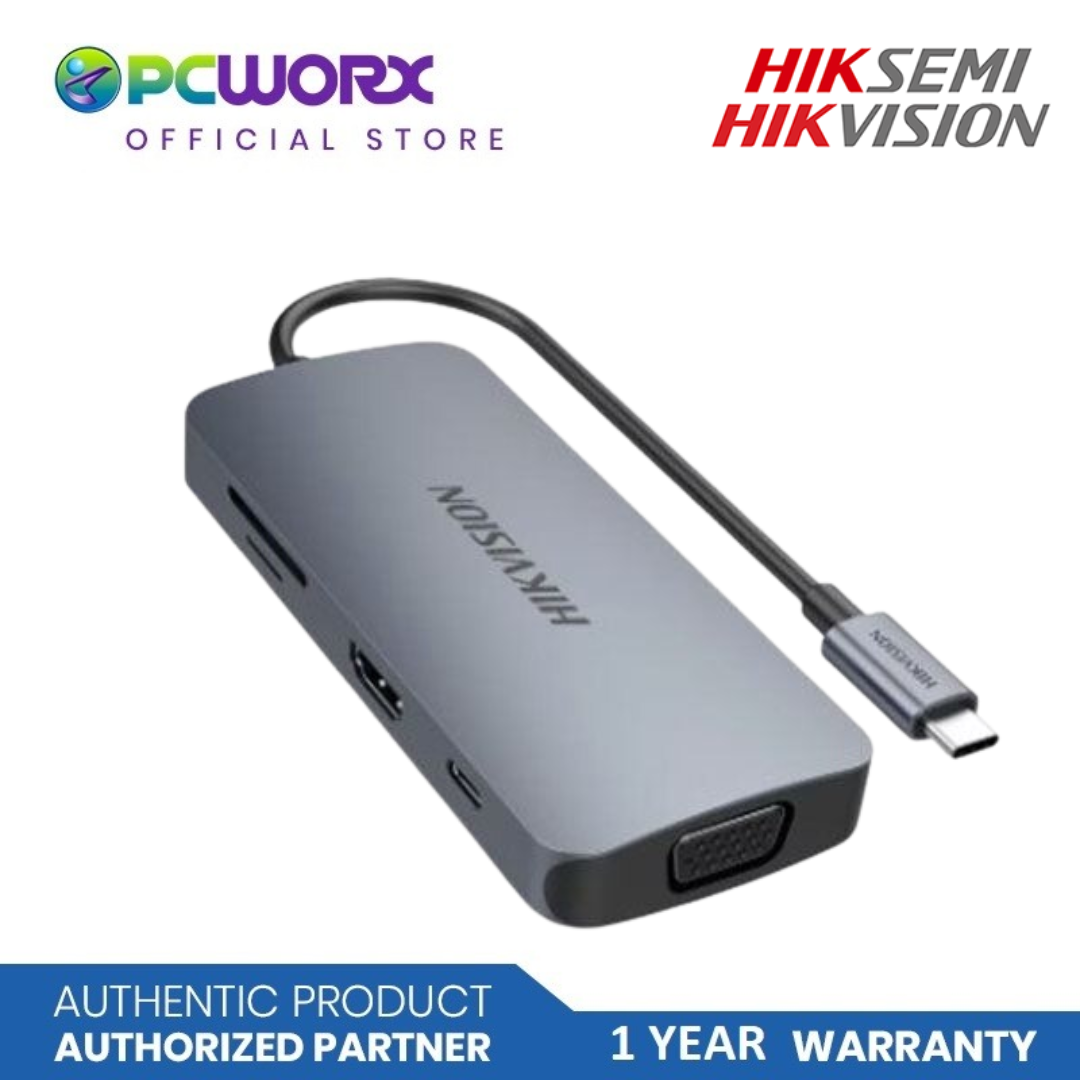 Hikvision HS-HUB-DS401 4 Port Hub | Hiksemi | 4-in-1 Multiports Adapte ...