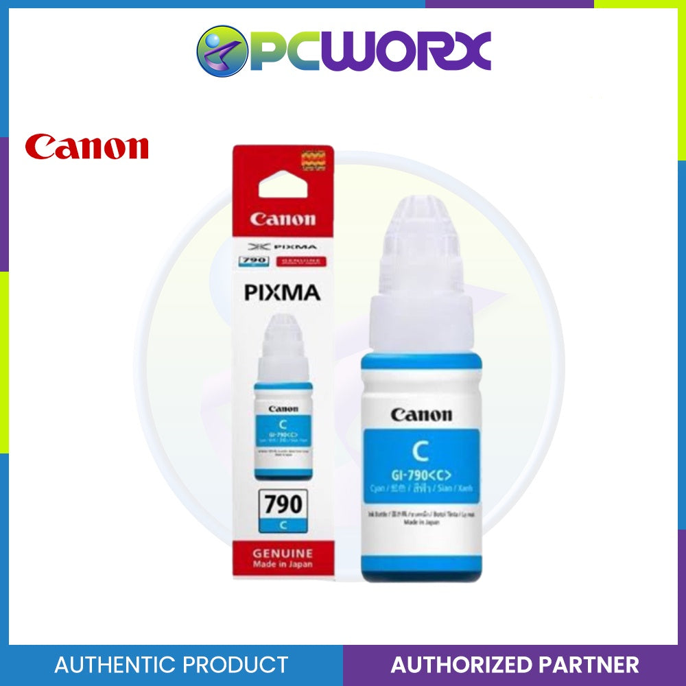 Canon GI-790 Black / Cyan / Magenta / Yellow Inks – PCWORX