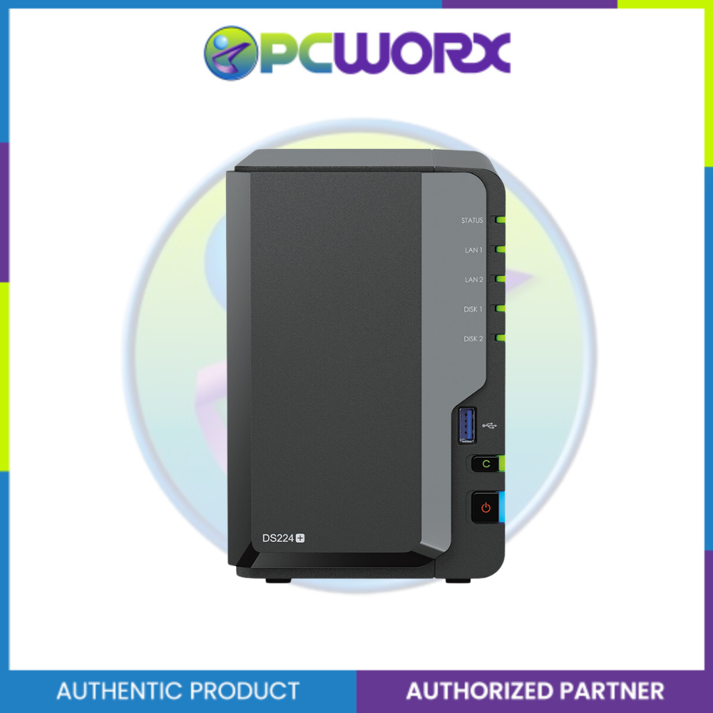 Synology DS224+ 2-Bay 2GB NAS — PCWORX