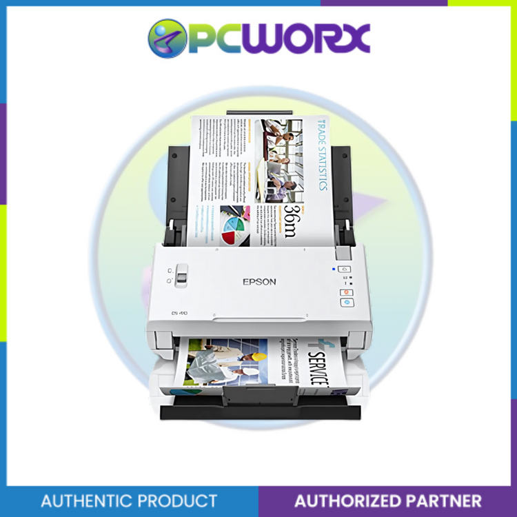 Epson WorkForce DS-410 A4 Duplex Sheet-fed Document Scanner – PCWORX