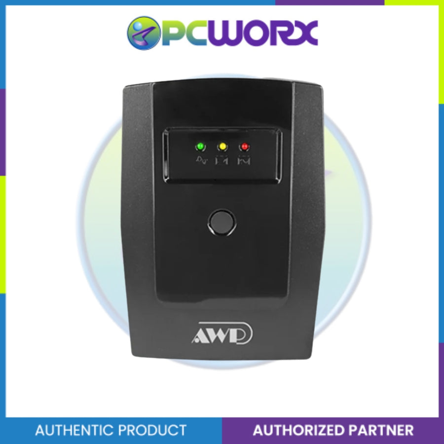 AWP AID1000 Aide 600W/1000VA UPS with AVR Uninterruptible Power Supply ...