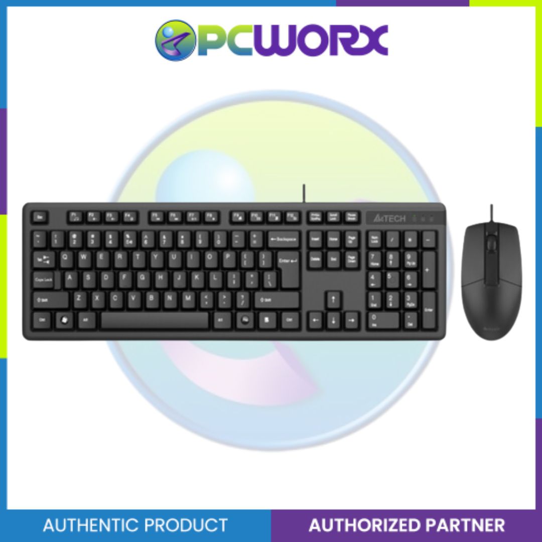 A4tech KK-3330 USB Keyboard and Mouse – PCWORX