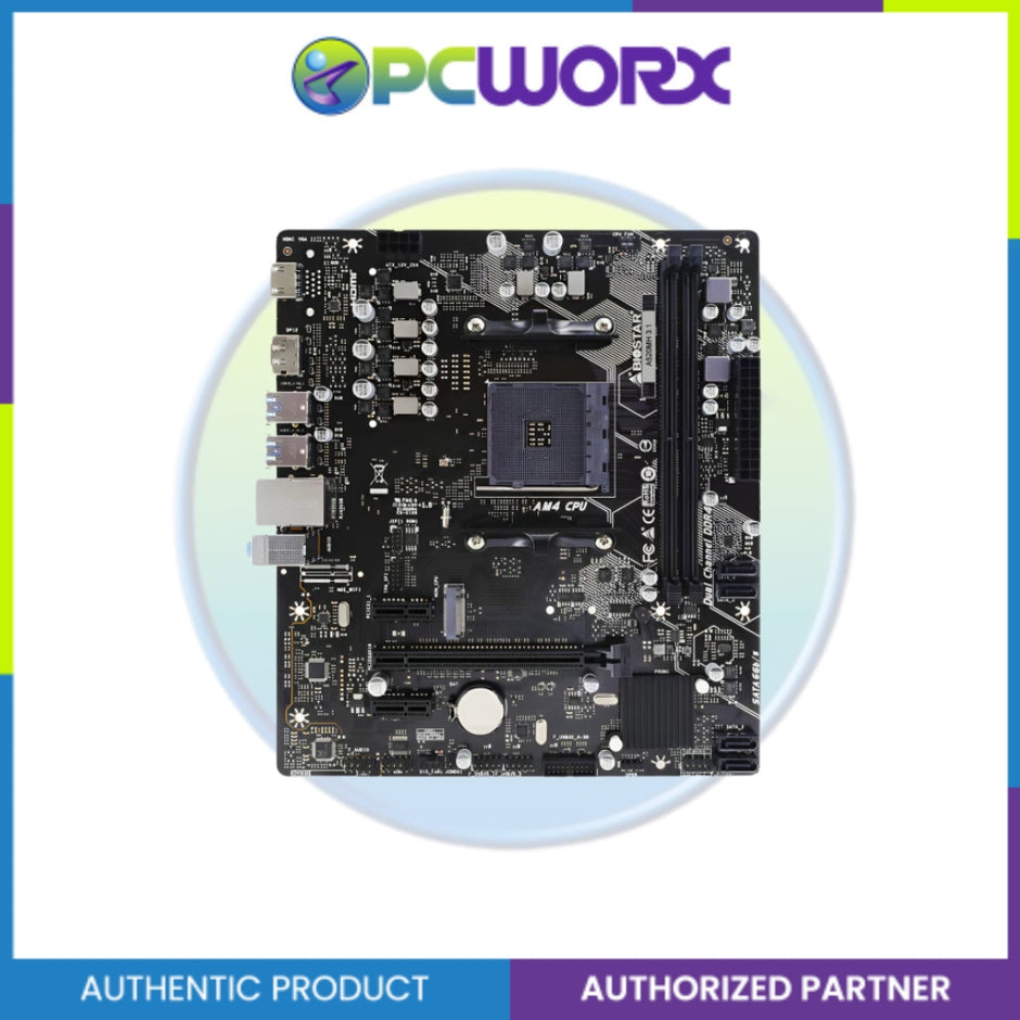 BIOSTAR A520MH 3.1 | AMD A520 AM4 W/ M.2 SSD SLOT Motherboard – PCWORX
