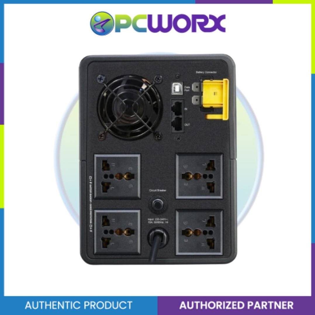 APC BX2200MI-MS 2200VA/1200 Watts 230V Line Interactive w/ AVR UPS — PCWORX