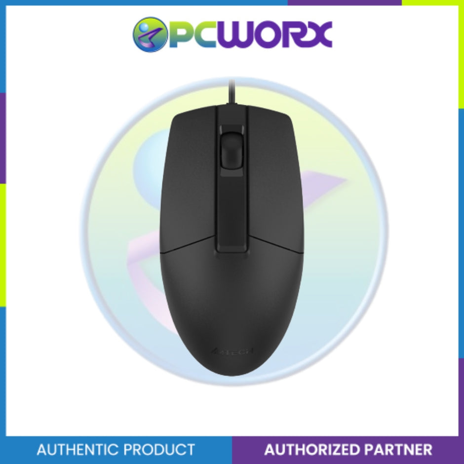 A4Tech OP-330 Mouse USB Black – PCWORX