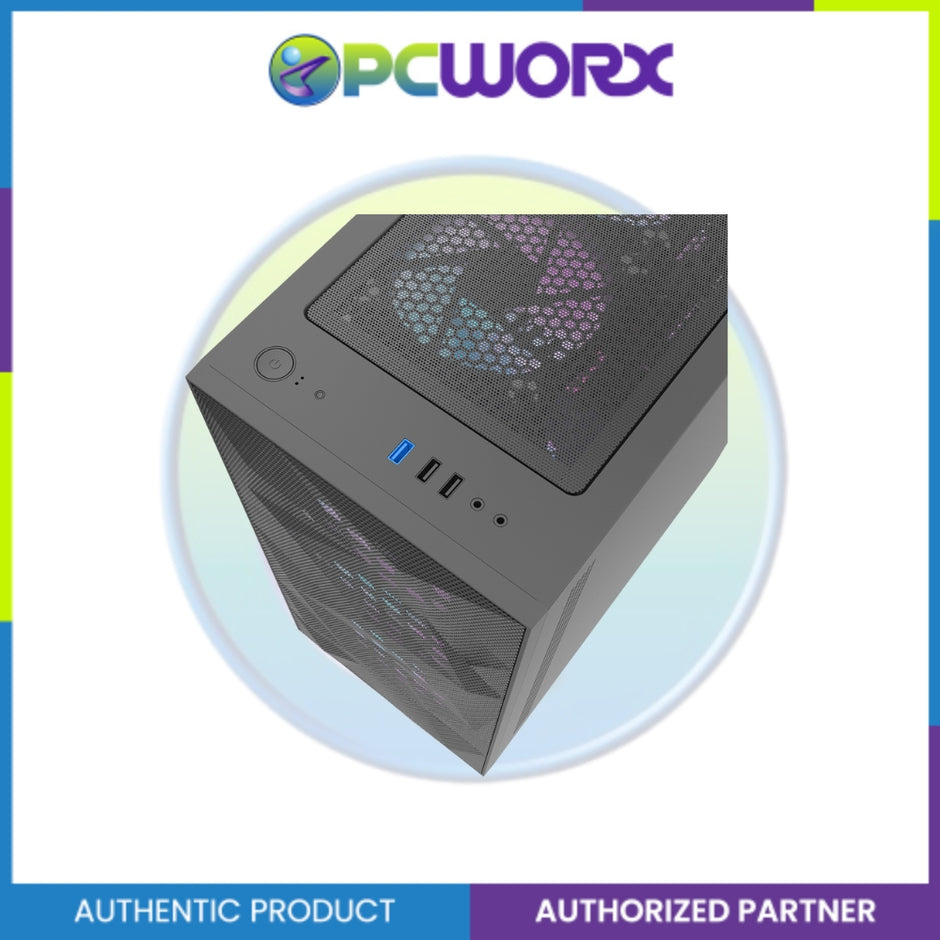 Darkflash DLM21 m-ATX TG Case Black – PCWORX