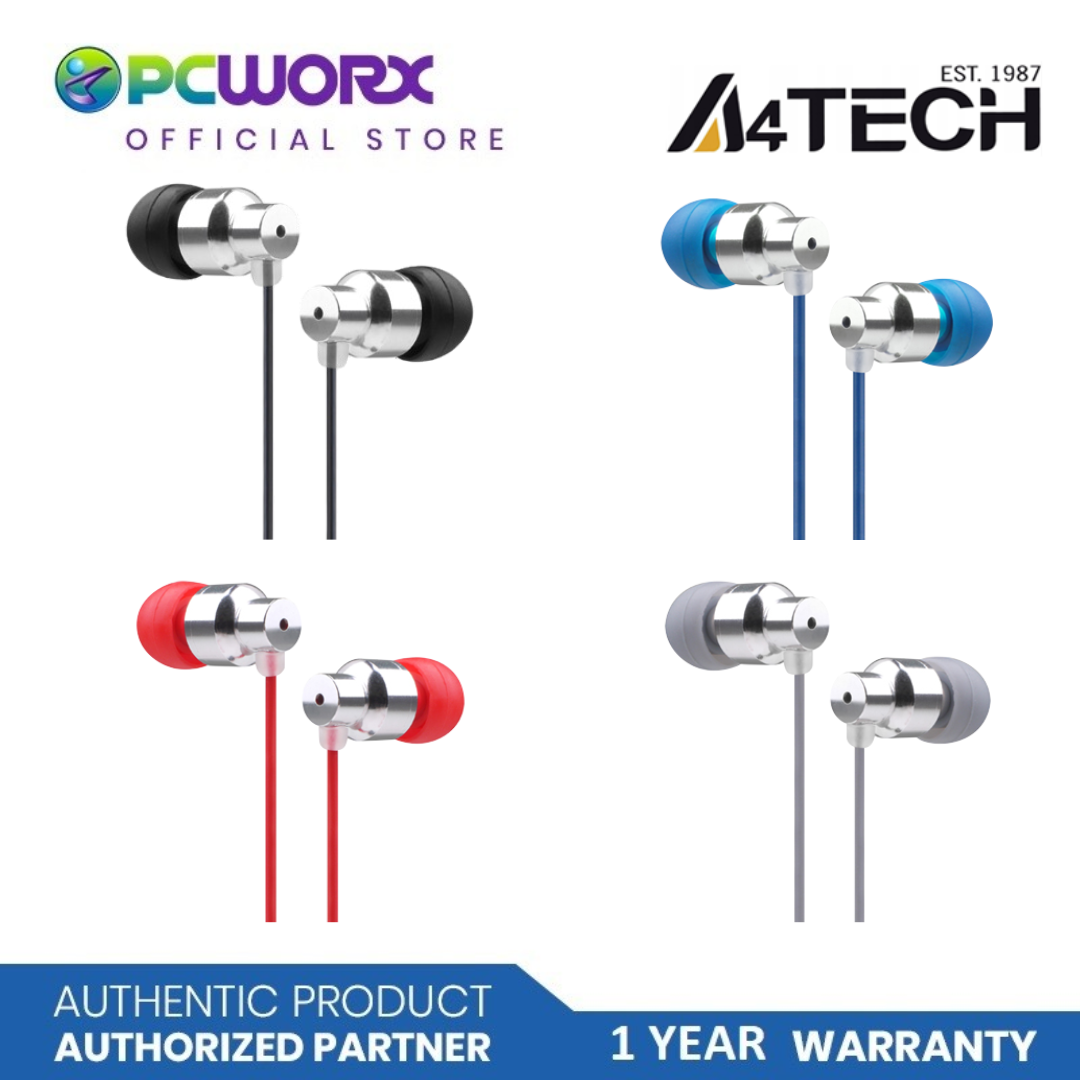 A4Tech G CUBE IP-720 Metallic iBuds Talk Headset | In-ear Earphone | A ...