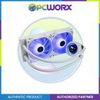 Tecware Eclipse 240/ 360 ARGB LCD AiO CPU Cooler - White/Black – PCWORX