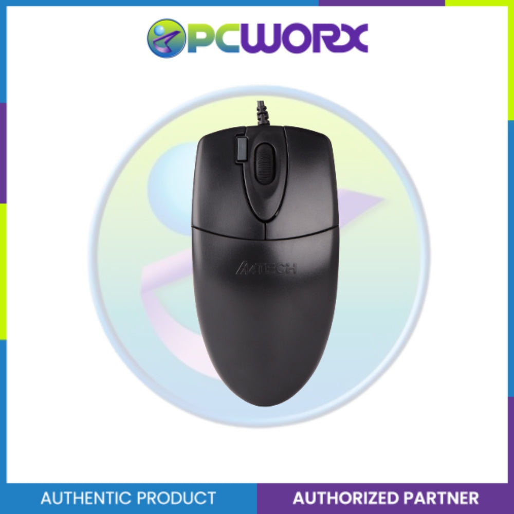 A4Tech OP620D 2x Click Optical USB Mouse Black – PCWORX