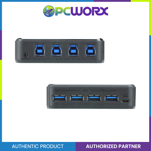 Aten US434 4 x 4 USB 3.1 Gen1 Peripheral Sharing Switch – PCWORX