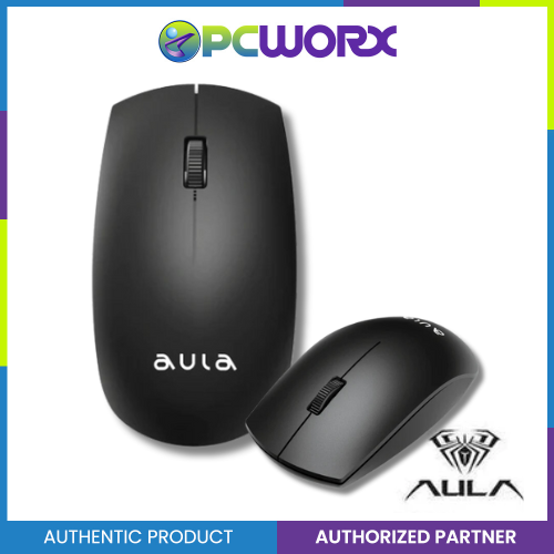Aula AM201 Wireless Mouse Black – PCWORX