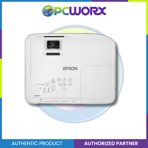 EPSON EB-W51 WXGA 4000 Ansi Lumens 3LCD Projector – PCWORX