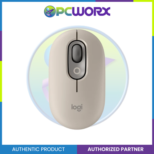 Logitech POP Wireless Mouse with Emoji Button Function Heartbreaker Ro – PCWORX