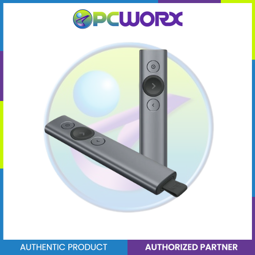 Logitech Spotlight Presentation Remote Gold – PCWORX