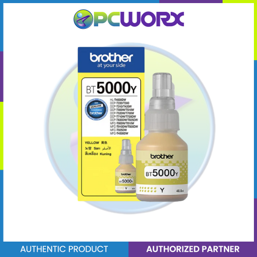 Brother BTD60BK, Brother BT5000-Cyan, Magenta & Yellow – PCWORX