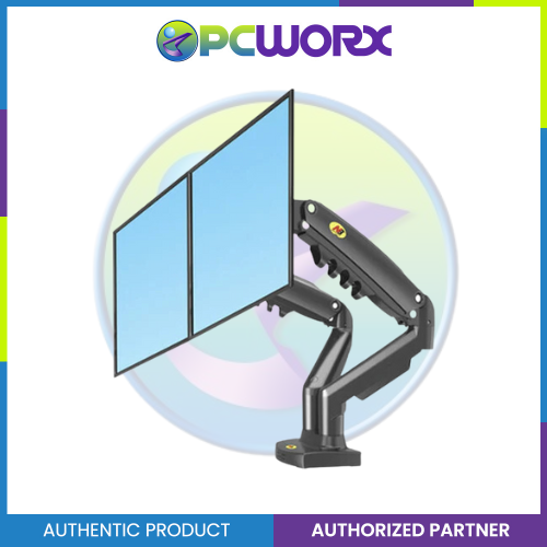 North Bayou F160 17"-27" Dual Monitor Desk Stand – PCWORX