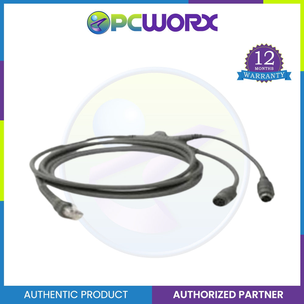 Zebra CBA-K01-S07PAR KBWedge/ PS2 Cable Keyboard — PCWORX