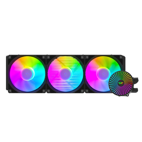 DarkFlash Radiant DC360 AIO ARGB Liquid CPU Cooler Black – PCWORX