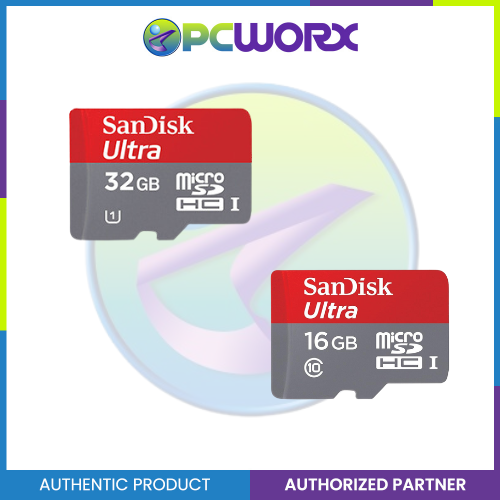 Sandisk SDSDQL-016GB/32GB Micro Ultra USD,30mb 16GB/32GB Class 10 UHS – PCWORX
