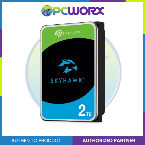 Seagate ST2000VX017 2TB Skyhawk 5400RPM Hard Disk Drive – PCWORX