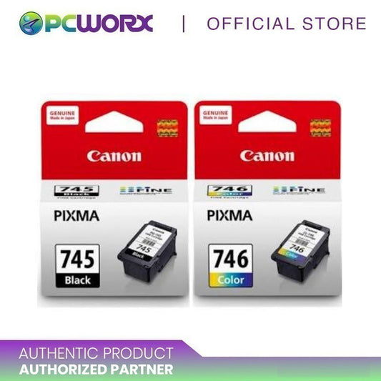 Canon PG-745 Black and CL-746 Color Ink Cartridge – PCWORX