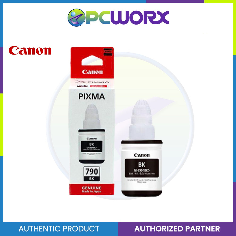 Canon GI-790 Black / Cyan / Magenta / Yellow Inks – PCWORX