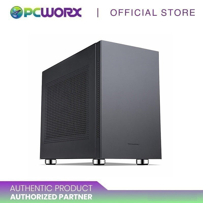 Tecware Fusion +120mm fan ITX/mATX Steel Panel Case – PCWORX