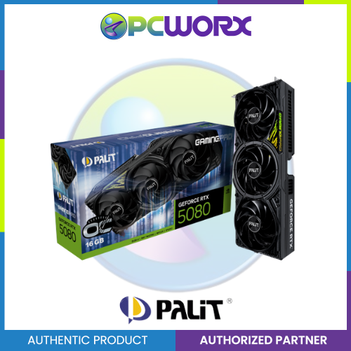 Palit NVIDIA® GeForce RTX™ 5080 GamingPro OC 16GB GDDR7 Graphics Card ...