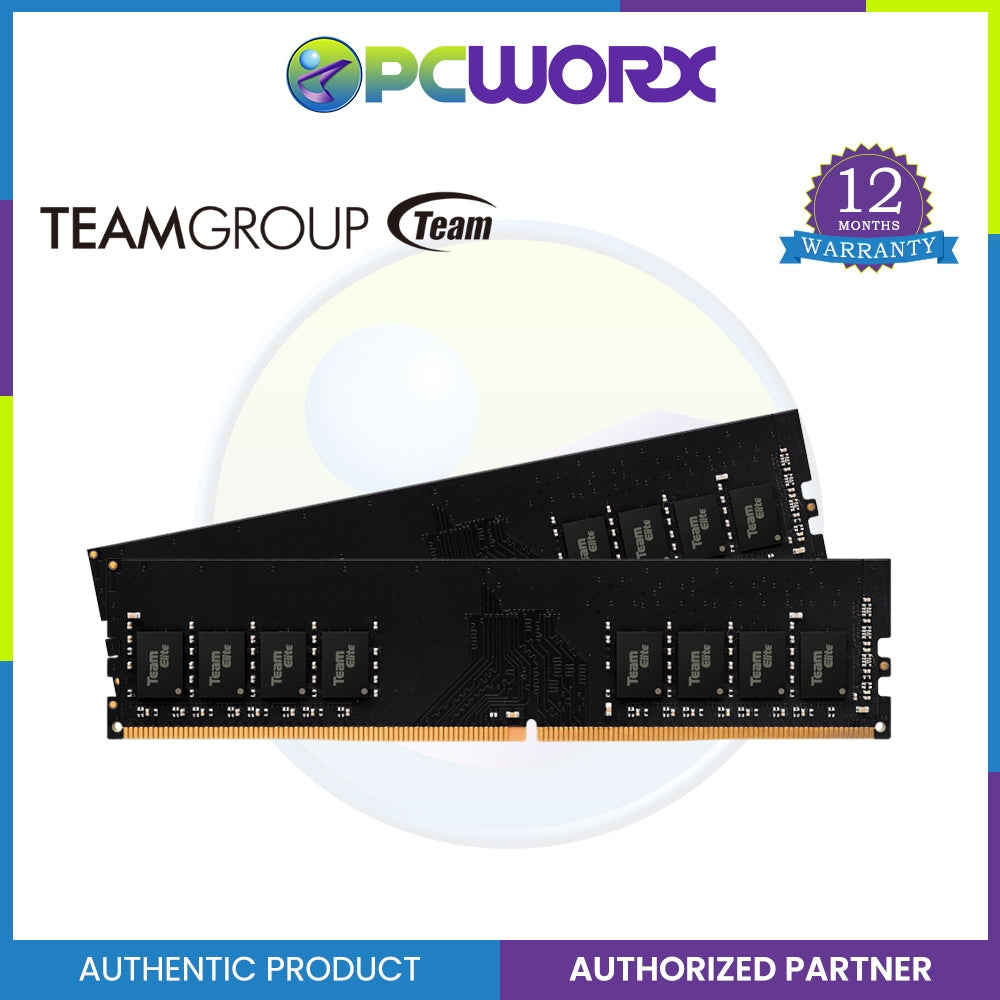 TEAM GROUP ELITE 8GB | 16GB 3200Mhz CL22 DDR4 LO-DIMM Desktop Memory S – PCWORX