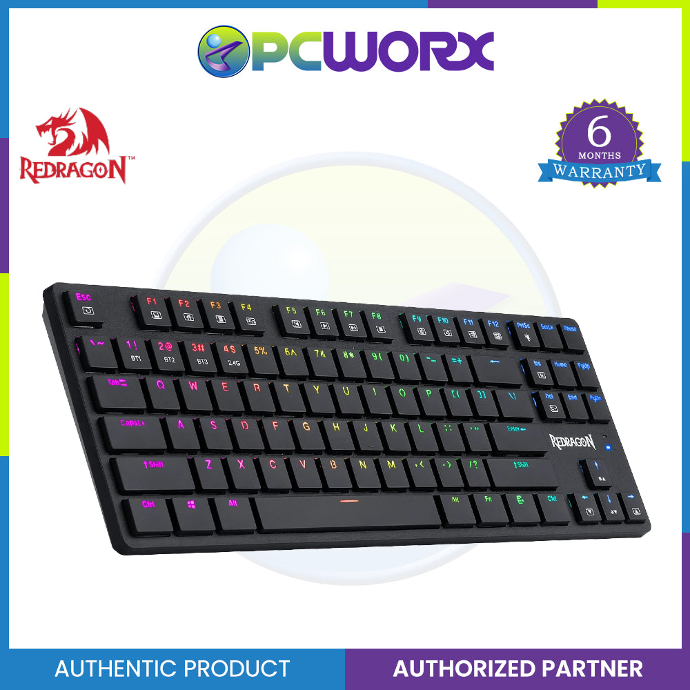 Redragon K539 Anubis 80% Wireless Rgb Mechanical Keyboard (Brown Switc ...