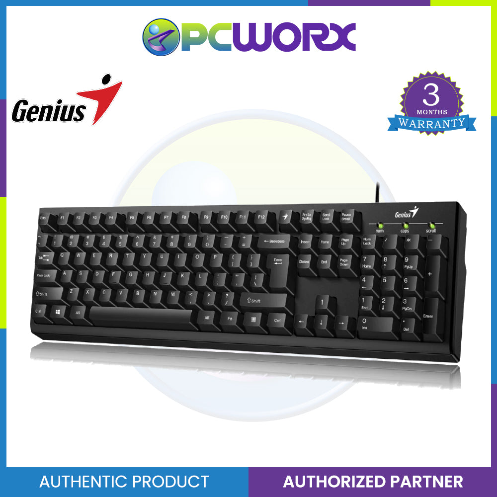 Genius KB-100 Smart USB Keyboard – PCWORX