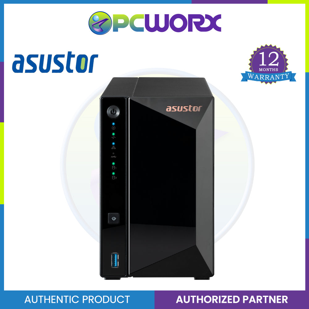 Asustor Drivestor Pro AS3302T 2GB 2-Bay NAS – PCWORX