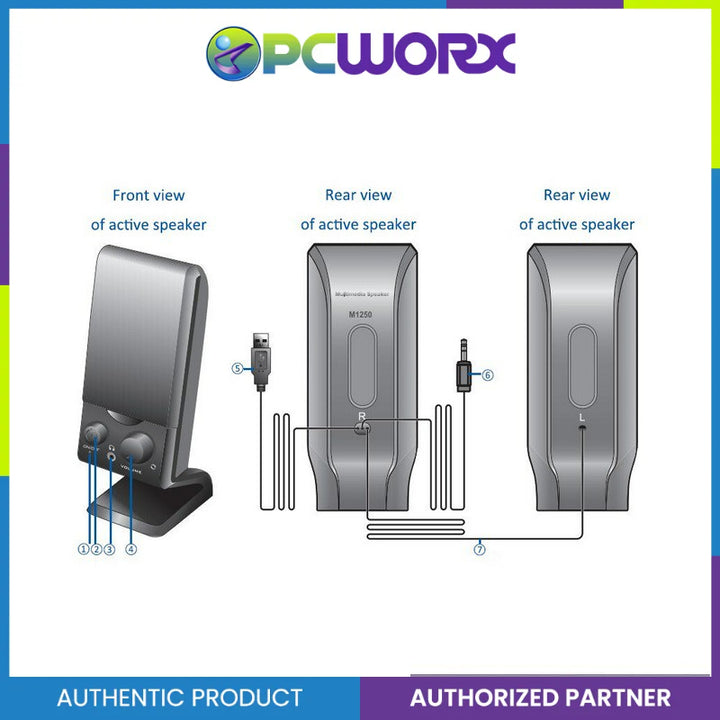 Edifier M1250 USB Powered Speaker – PCWORX