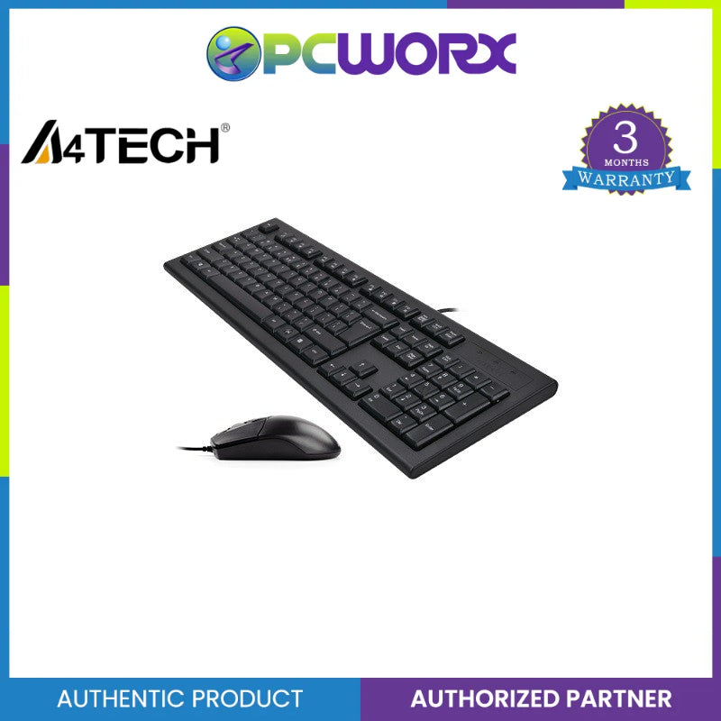 A4Tech KRS-8372 / KRS-8572 USB Keyboard and Mouse Combo Kit – PCWORX