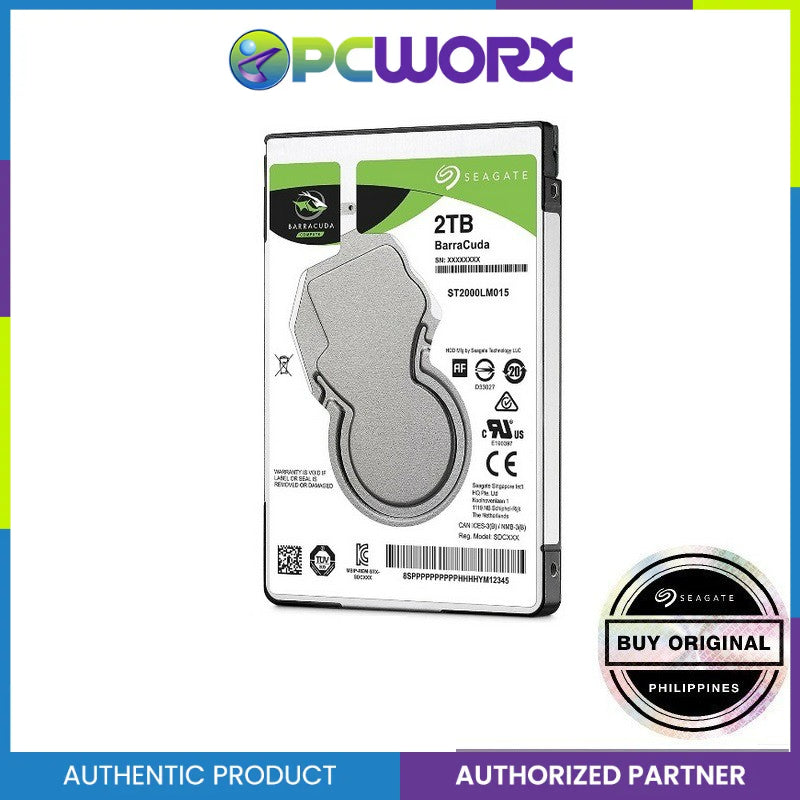Seagate 2TB ST2000LM015 2.5 Barracuda 5400RPM Hard Disk Drive – PCWORX