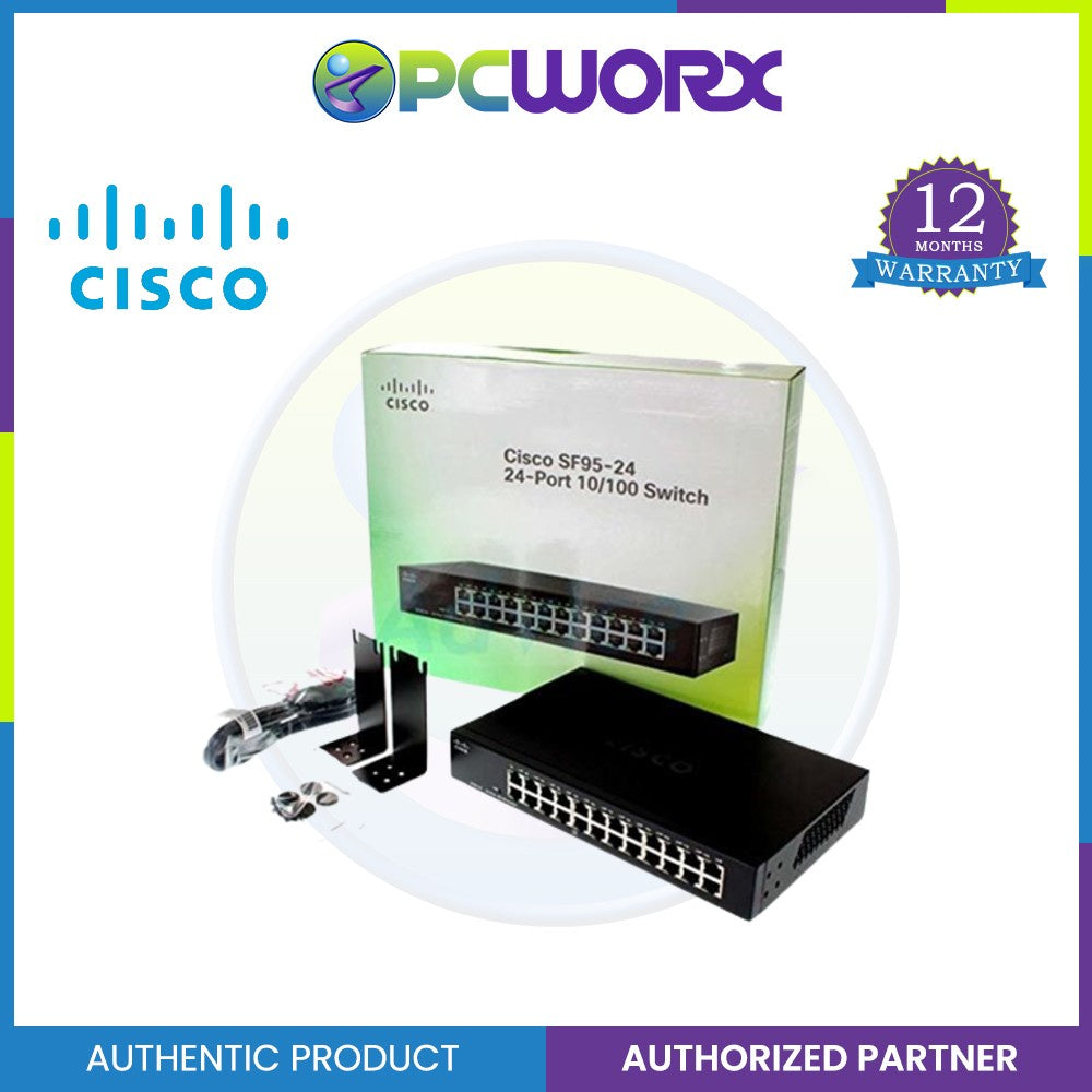 Cisco SF95-24-AS 24-Port 10/100 Switch — PCWORX