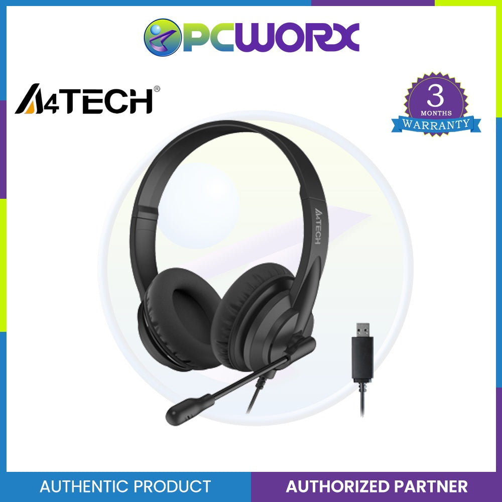 A4Tech HU-10 High Performance USB Headset – PCWORX