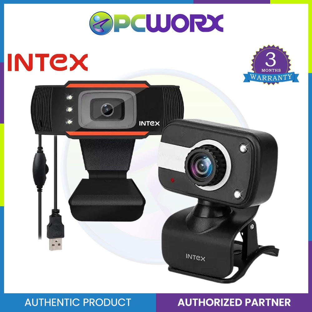 Intex IT-CAM 08/IT-CAM 09 USB 2.0 Webcam with Night Vision Camera – PCWORX
