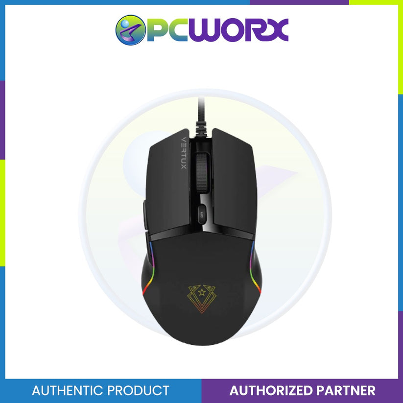 Vertux Argon RGB Gaming Mouse – PCWORX